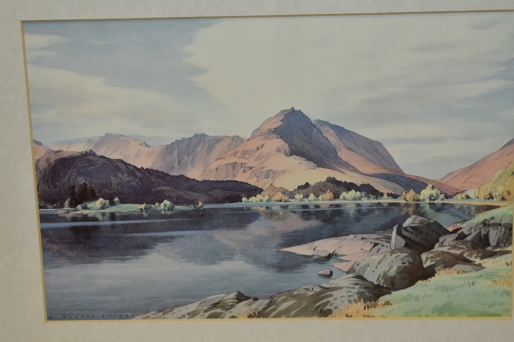 William Heaton Cooper |, depicting Rydal Water and Grasmere in the Lake ...