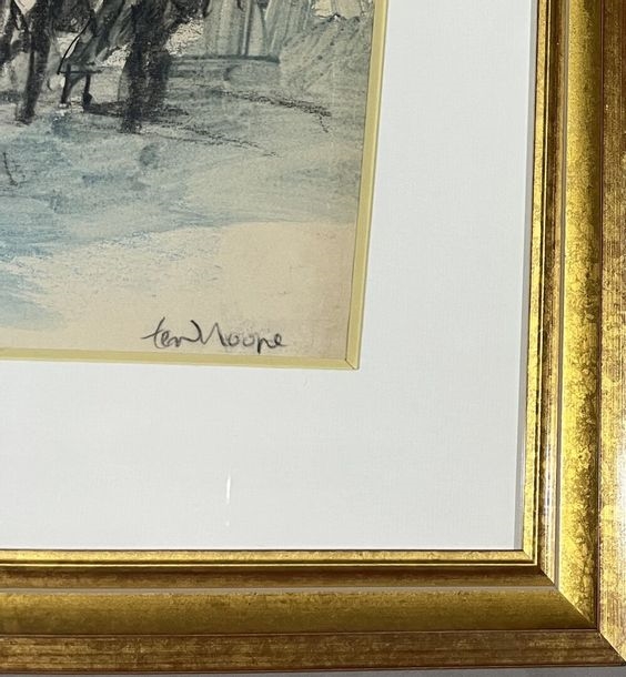 Bob Ten Hoope | Animated landscape under the trees | MutualArt