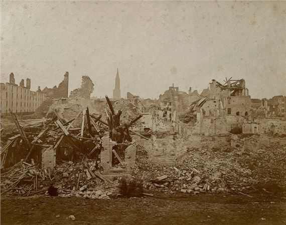 Georg Maria Eckert | Bombardment of 1870, Faubourg de Pierre ...