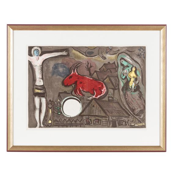 Marc Chagall | Jesus on the cross | MutualArt