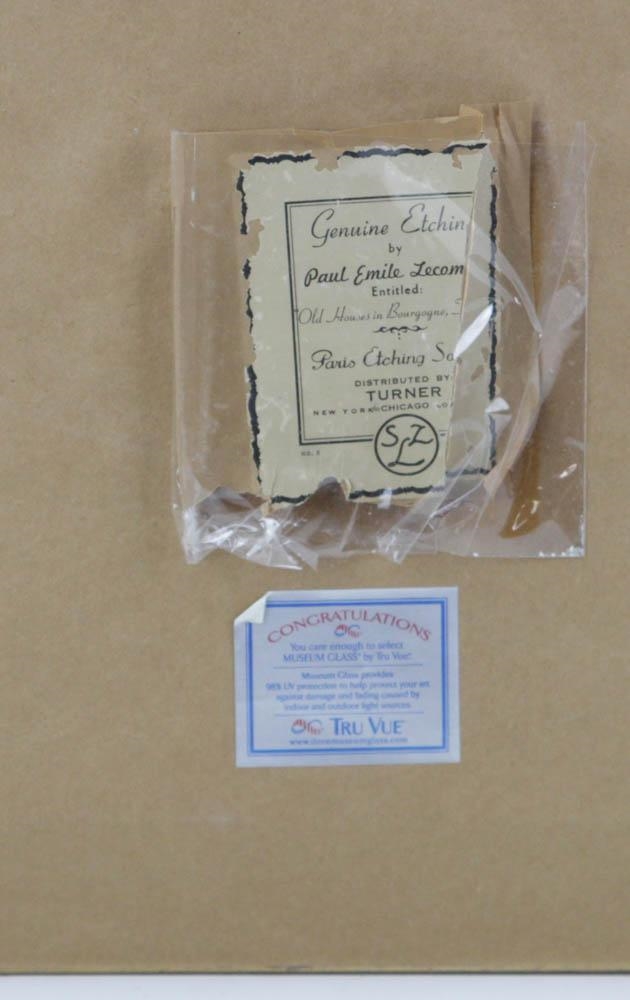 Paul Emile Lecomte | Paul Emile Lecomte, Paris Etching Society of NY ...