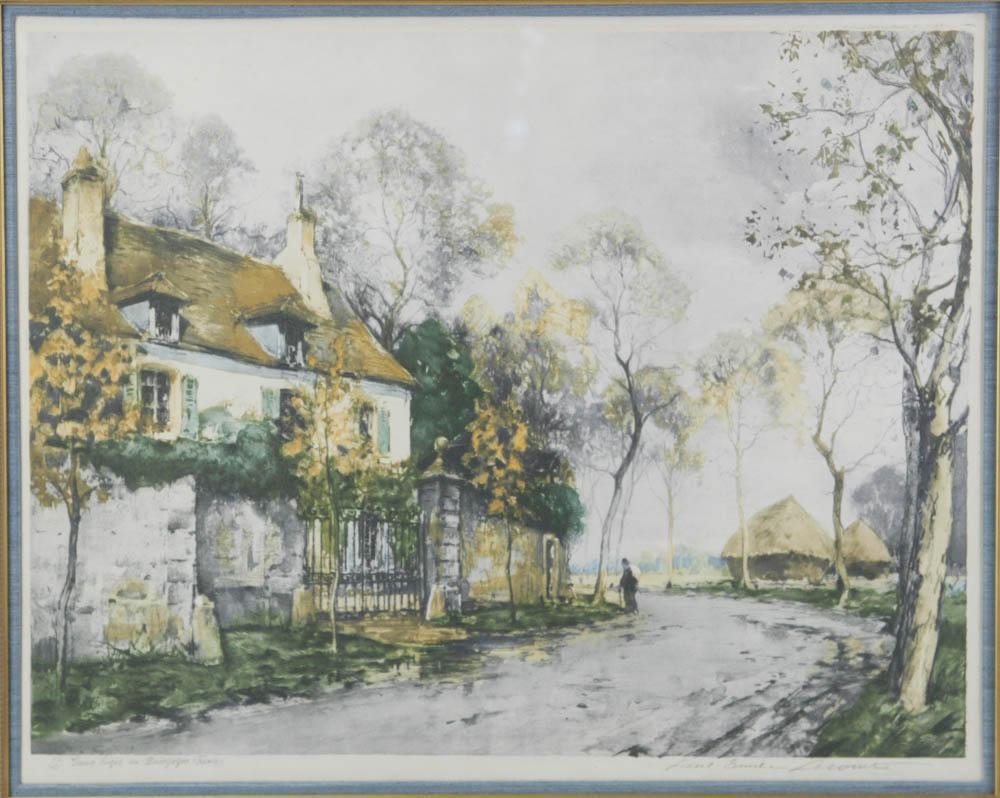 Paul Emile Lecomte | Paul Emile Lecomte, Paris Etching Society of NY ...