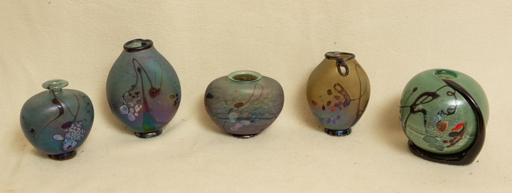 Robert Pierini | Five Pieces Robert Pierini Art Glass | MutualArt