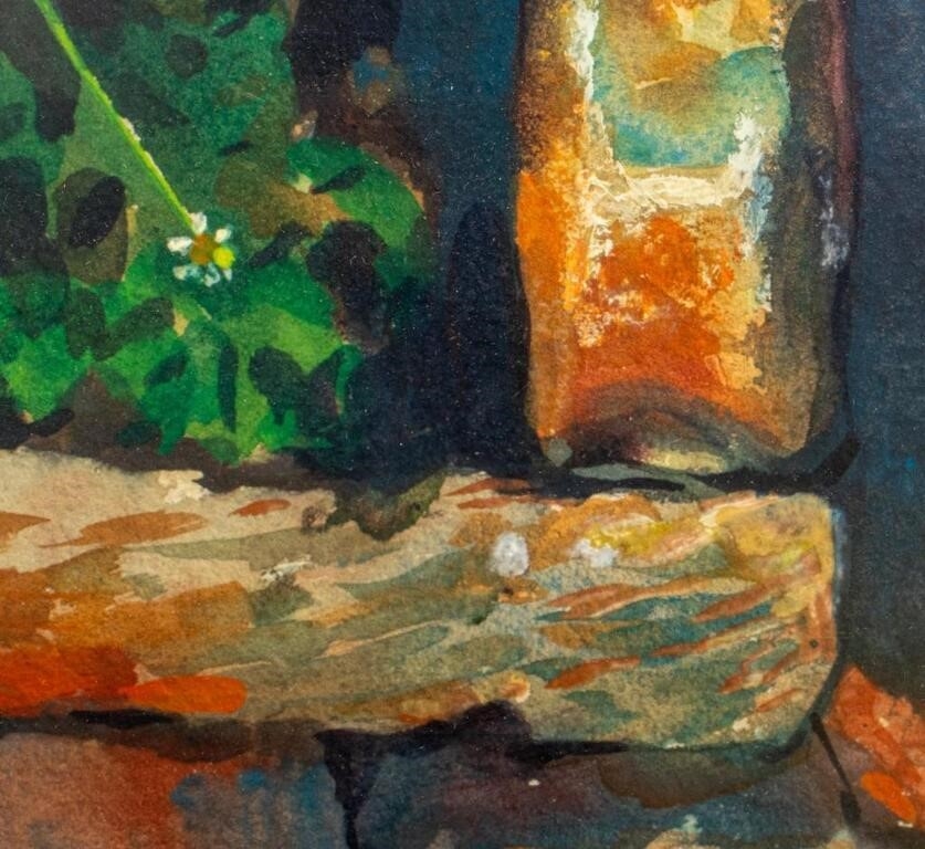 Lawrence Jerrold Gluck | Larry Jerrold Gluck Untitled Watercolor on ...