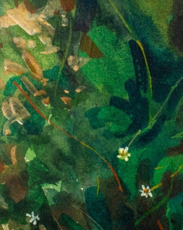 Lawrence Jerrold Gluck | Larry Jerrold Gluck Untitled Watercolor on ...