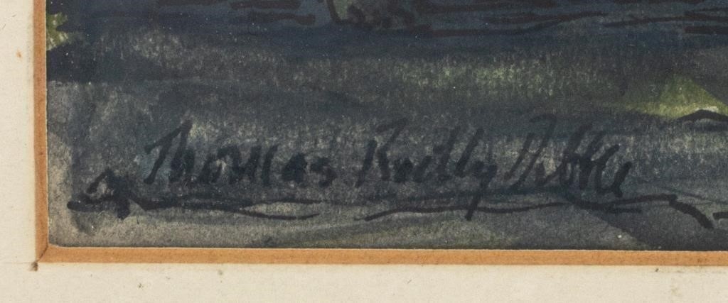 Thomas Reilly Dibble | Thomas Reilly Dibble Landscape Watercolor on ...