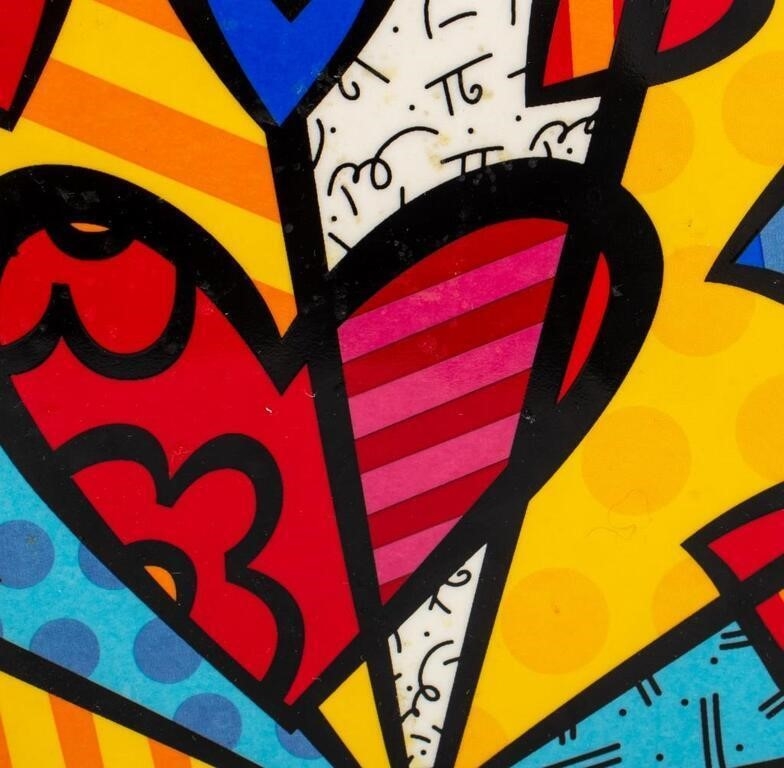 Romero Britto | Romero Britto Pop Art Ceramic Teapot | MutualArt