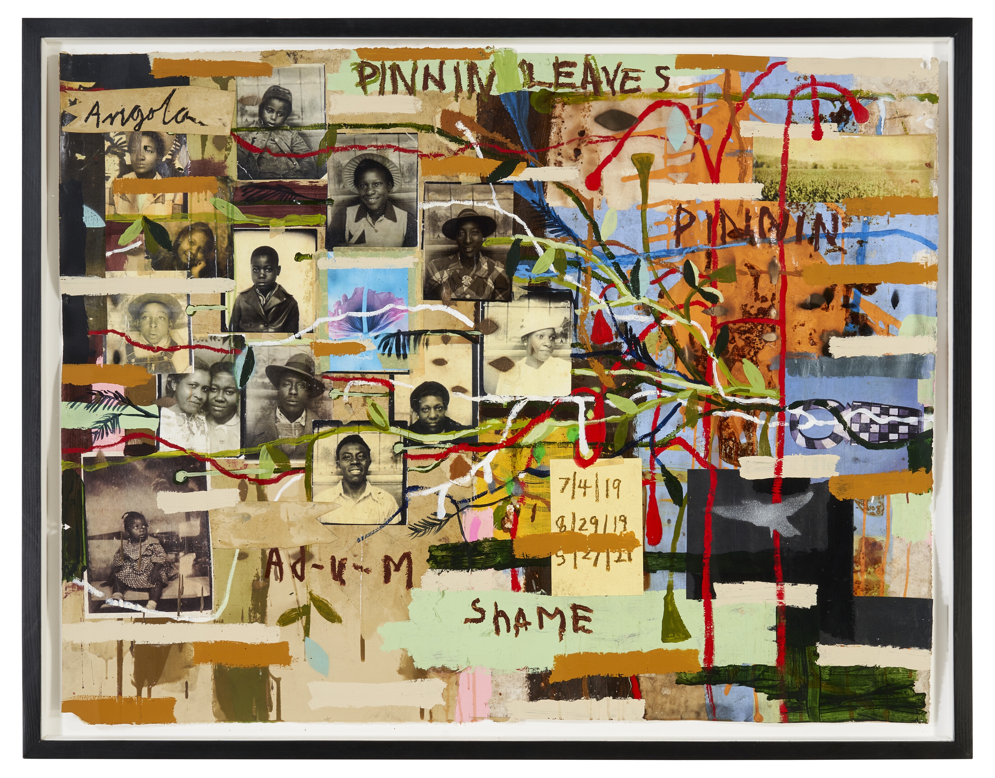 Radcliffe Bailey | Pinnin Leaves | MutualArt