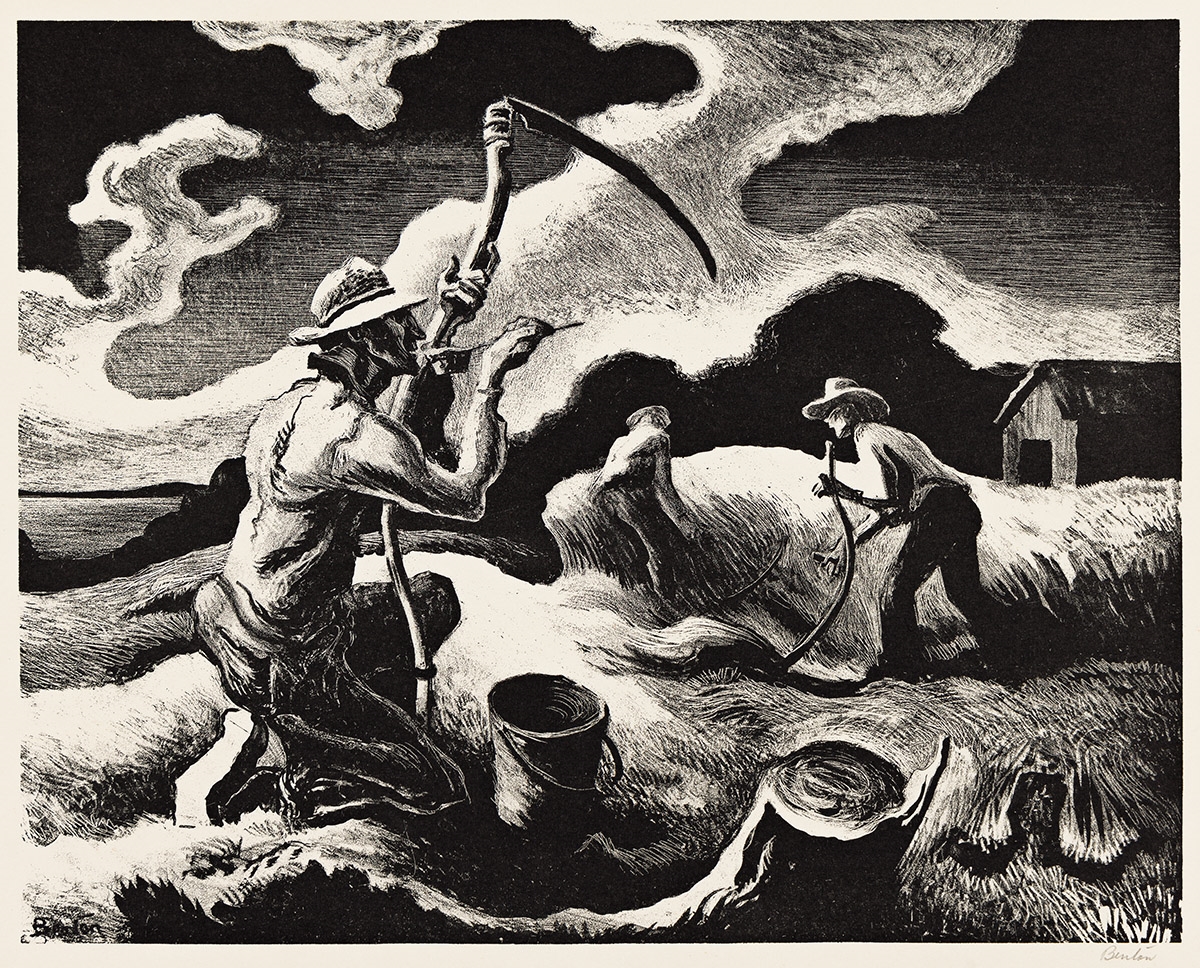 Thomas Hart Benton‏ | THOMAS HART BENTON (1889-1975) (1945) | MutualArt