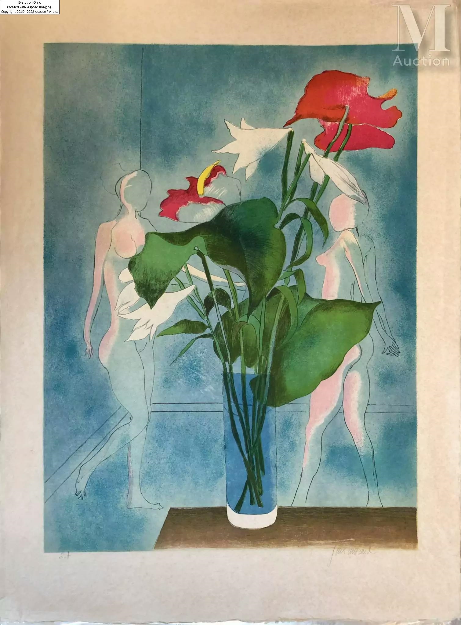 Paul Guiramand | Bouquet de fleurs | MutualArt