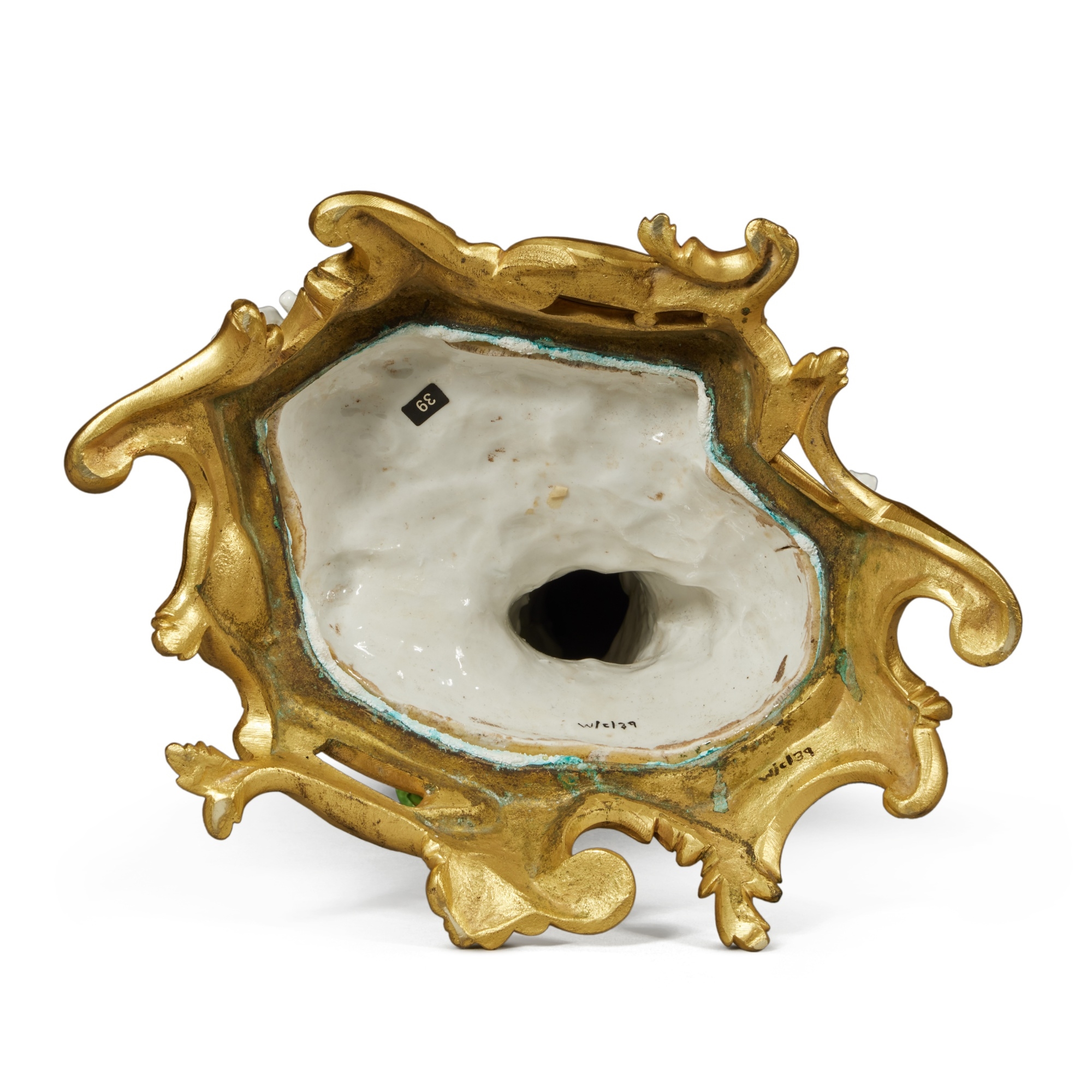 Johann Joachim Kändler | A Gilt-Bronze-Mounted Samson Figure of a ...