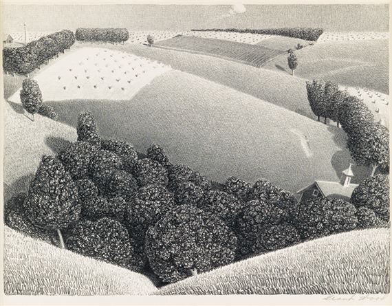 Grant Wood | GRANT WOOD (1891-1942) (1938) | MutualArt
