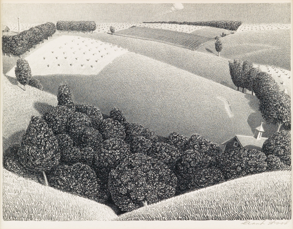 Grant Wood | GRANT WOOD (1891-1942) (1938) | MutualArt