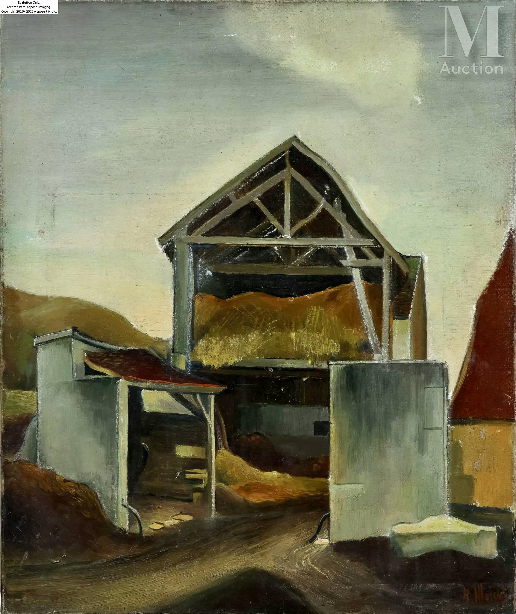 Raymond Moisset | Entrée de ferme à Beaugy | MutualArt