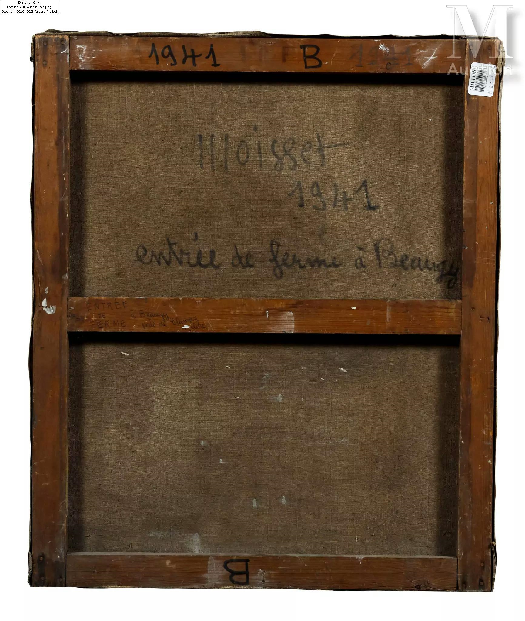Raymond Moisset | Entrée de ferme à Beaugy | MutualArt