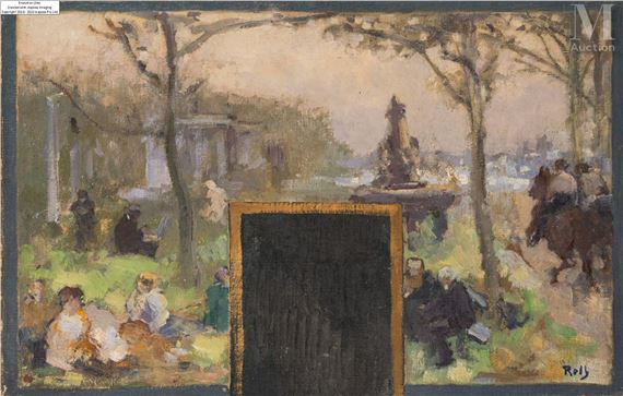 Alfred-Philippe Roll | Maquette de décoration monumentale | MutualArt