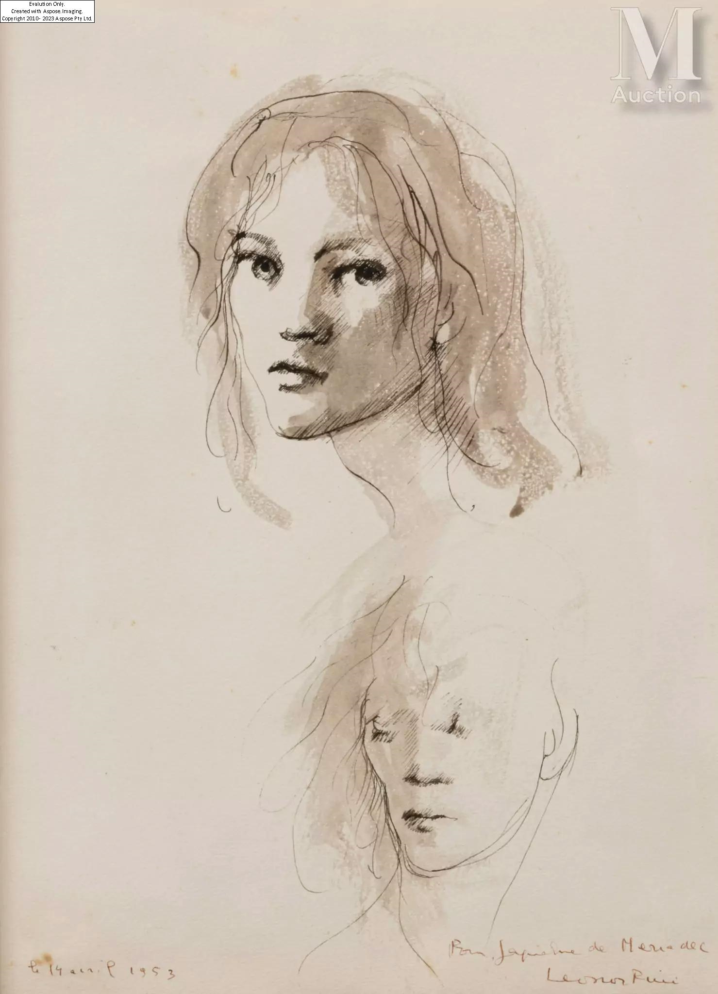 Leonor Fini | Portraits (1953) | MutualArt