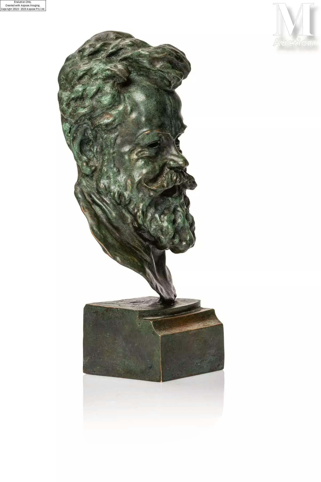 Pierre Marie Poisson | portrait of a bearded man | MutualArt