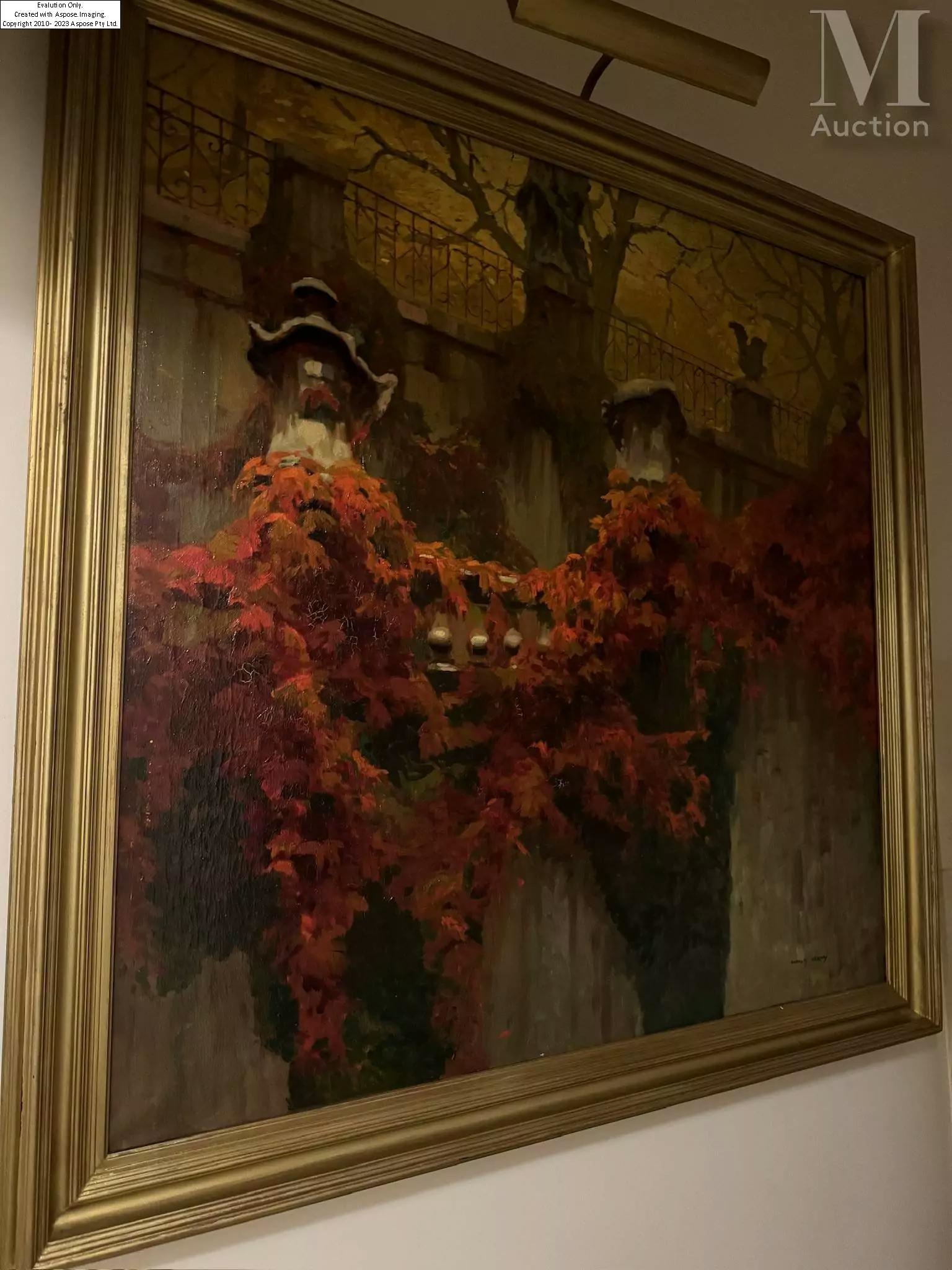 Charles Cerny | Balustrade fleurie | MutualArt