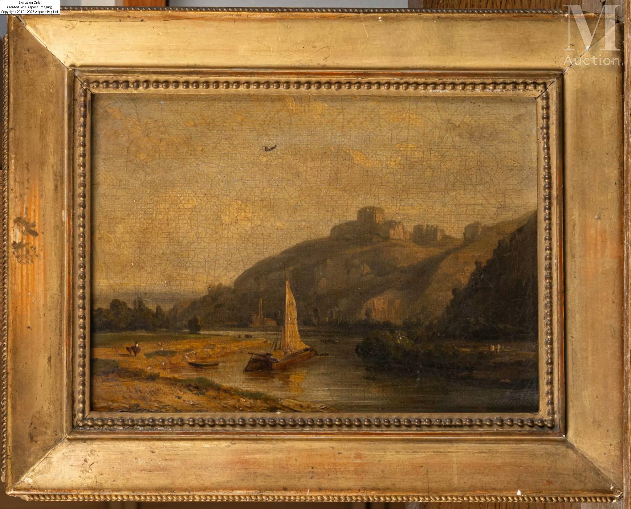 François Antoine Léon Fleury | Les inondations de Lyon | MutualArt