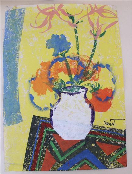 Do Xuan Doan | Nature morte au vase fleuri | MutualArt
