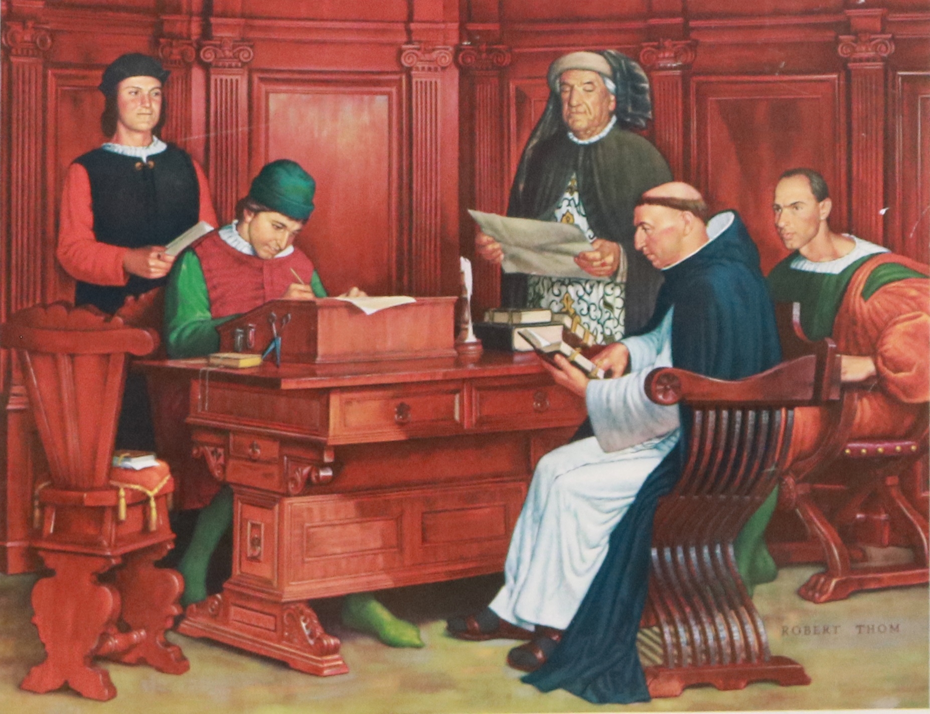 Robert Alan Thom | six colour prints | MutualArt