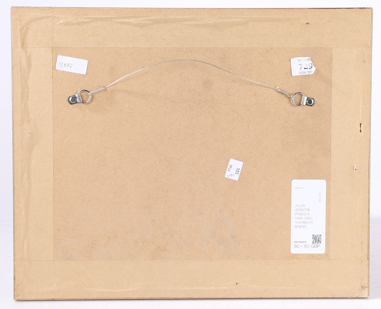 Jules Lessore | Harbour Scene | MutualArt