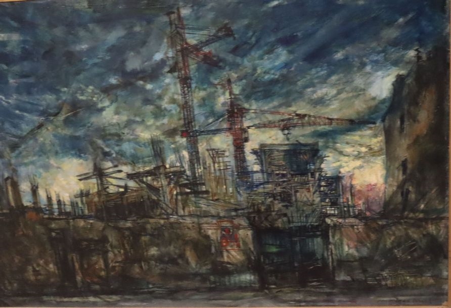 Jean Pascal | Le chantier, la nuit | MutualArt