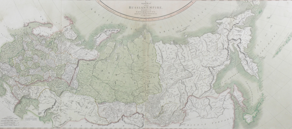 John Cary | John Cary, Map of Russian Empire, 1799 (1799) | MutualArt