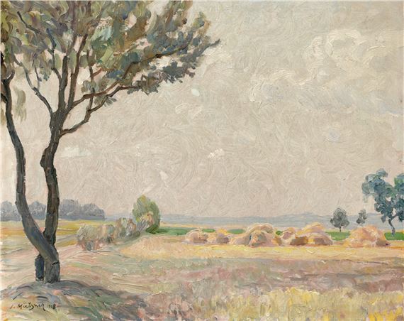 Samuel Mutzner | Summer Landscape (1928) | MutualArt