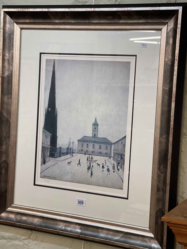 Laurence Stephen Lowry | The Old Town Hall | MutualArt