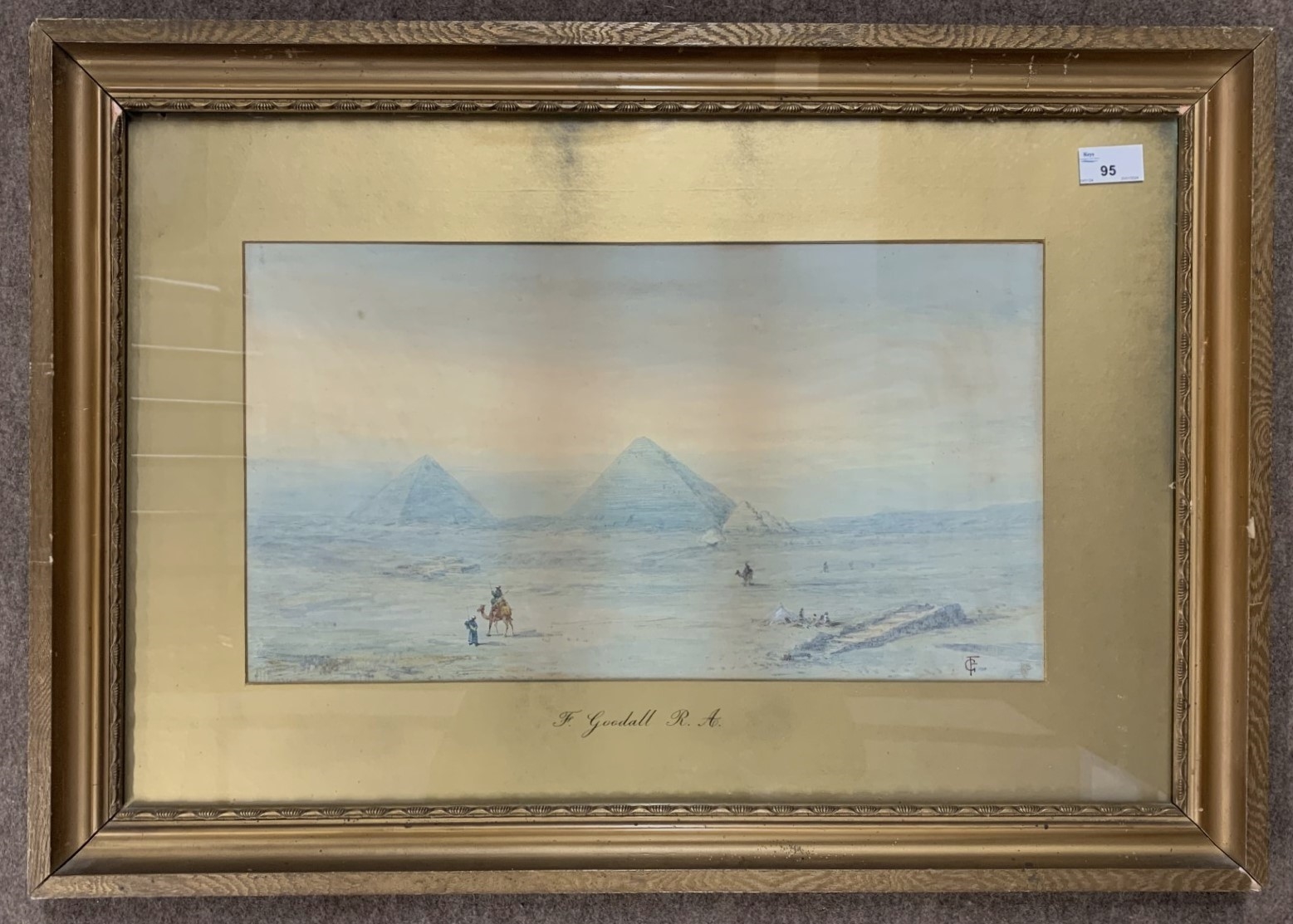 Frederick Goodall | THE FLIGHT INTO EGYPT | MutualArt