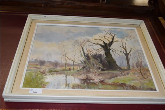 Geoffrey Burrows | Crostwick Marshland | MutualArt