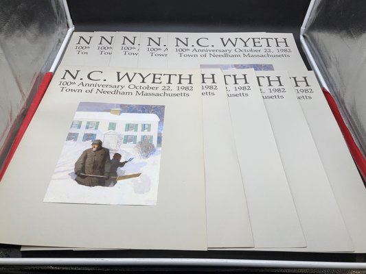 N.C. Wyeth | N.C. Wyeth “Christmas Morning” Posters | MutualArt