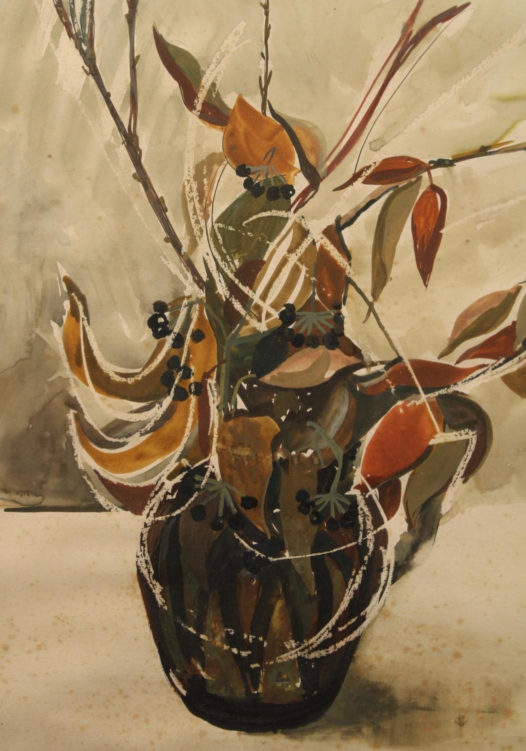 Isobel Martin | still life vase of flowers | MutualArt