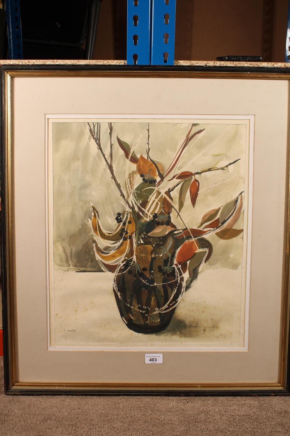 Isobel Martin | still life vase of flowers | MutualArt