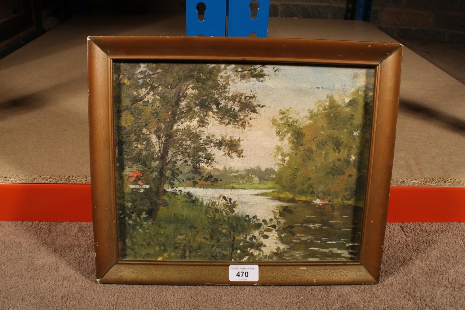 Thomas Benjamin Kennington | river scene | MutualArt