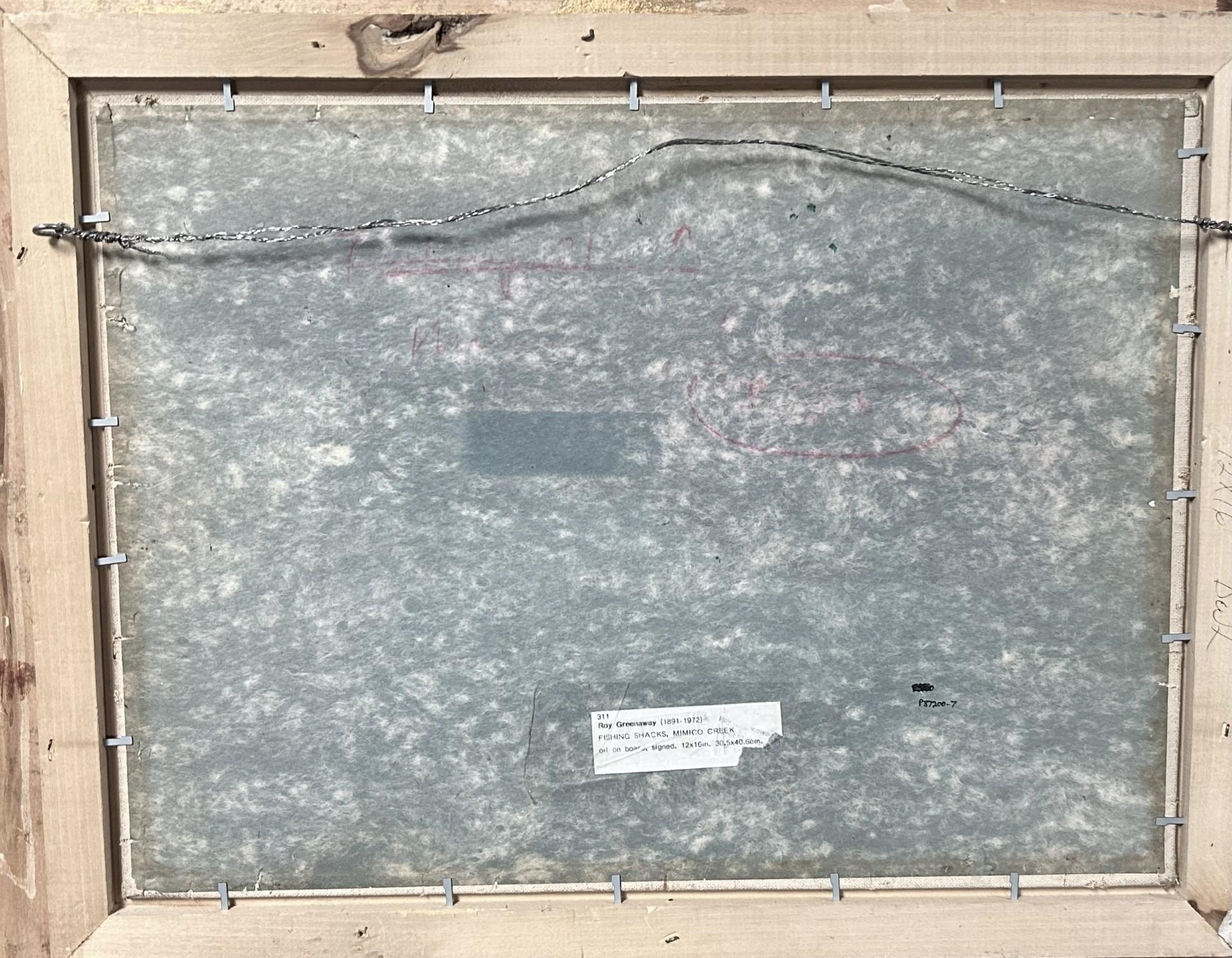 Roy Greenaway | Fishing Shack Mimico Creek | MutualArt