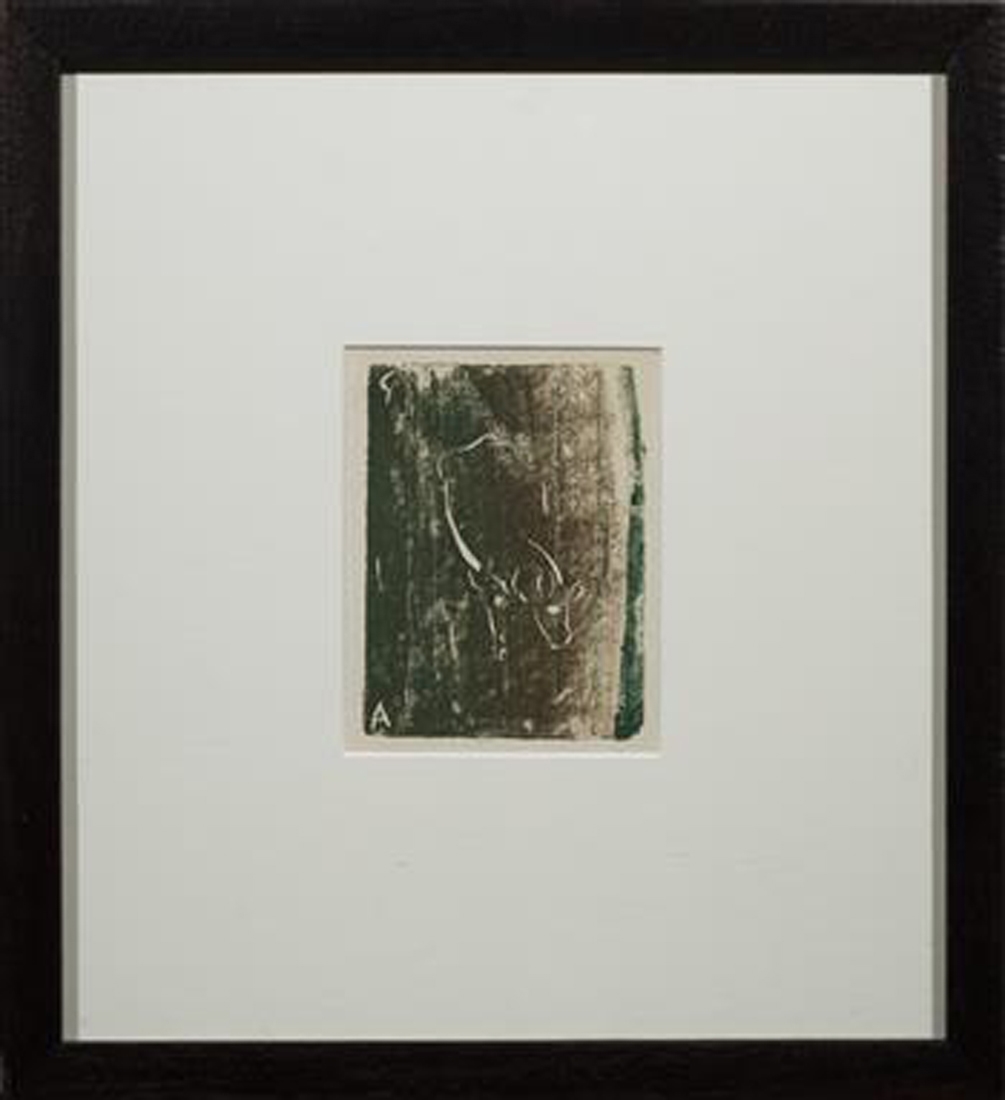 Guy Anderson | Cow Card | MutualArt