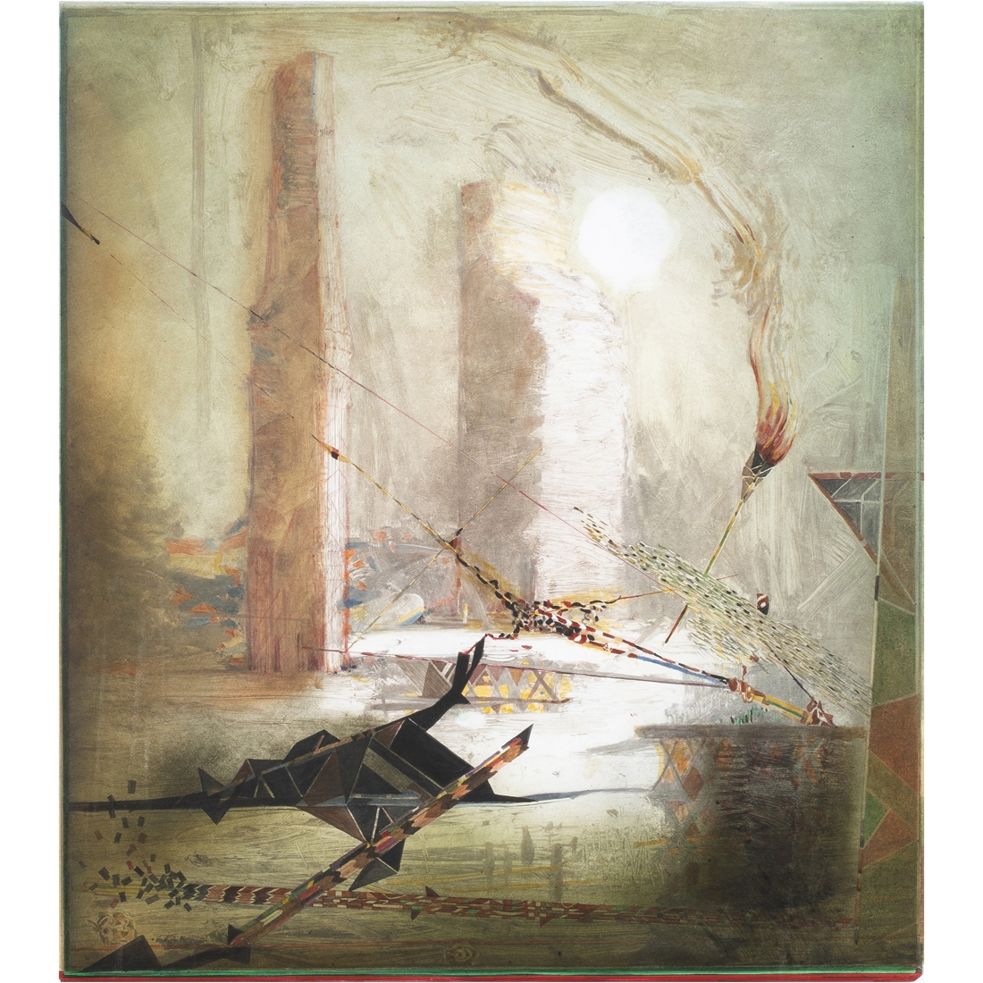 Nathan Oliveira | Pompeii 2 (1998) | MutualArt