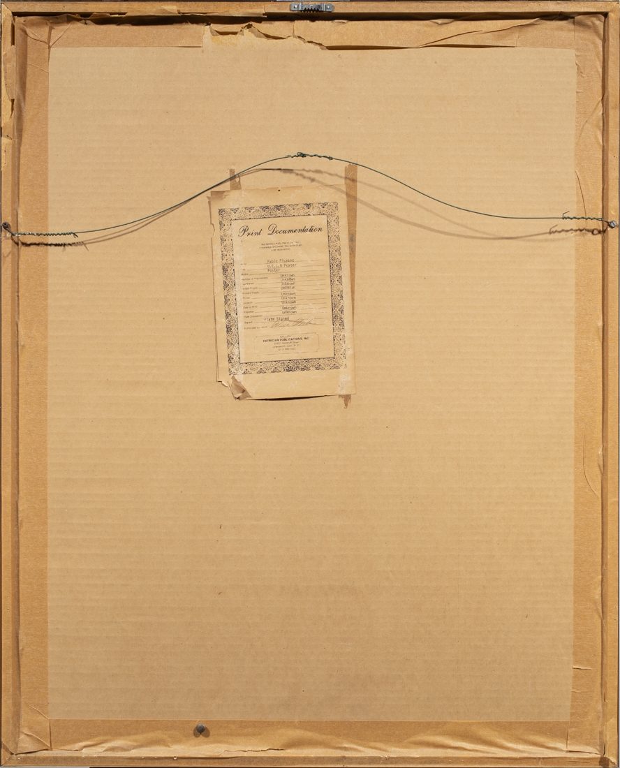 Pablo Picasso | Poster for Bonne Fete exhibition (1961) | MutualArt