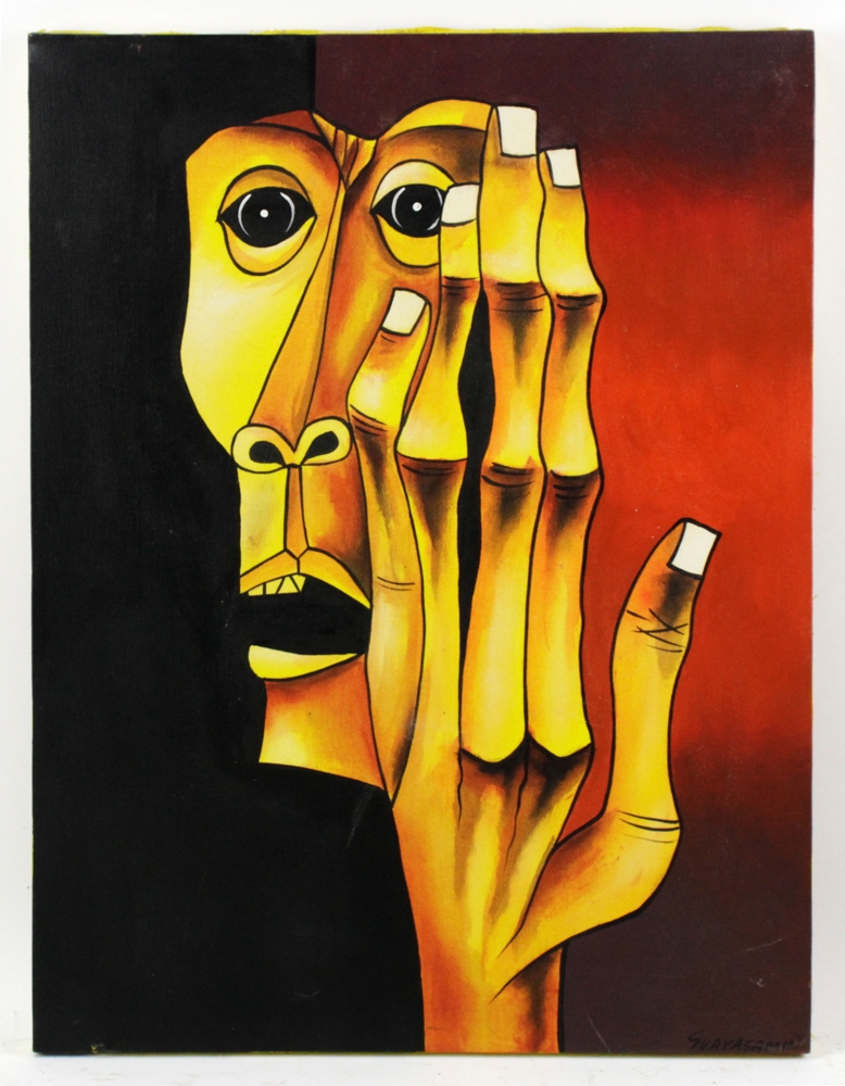 Oswaldo Guayasamín | Mestizaje (Circa 1945) | MutualArt