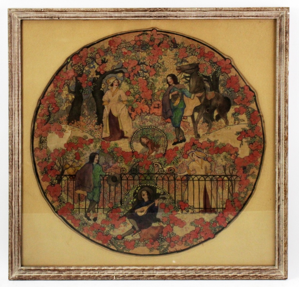 Gerry Brick | Courting Couples (1916) | MutualArt