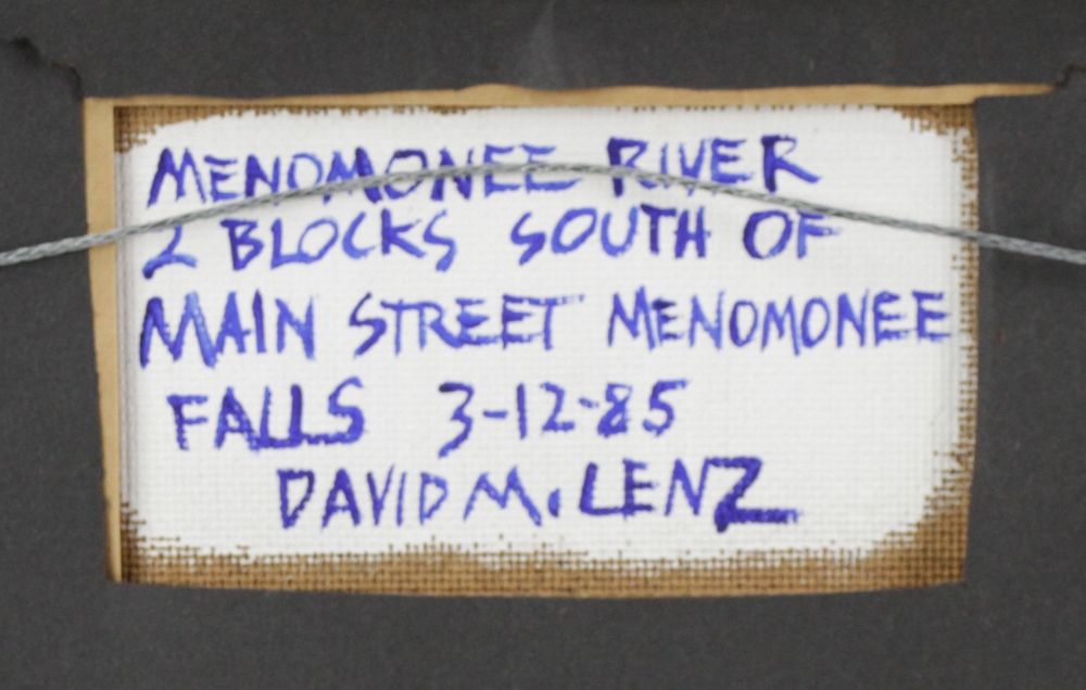 David Lenz | Menomonee River | MutualArt