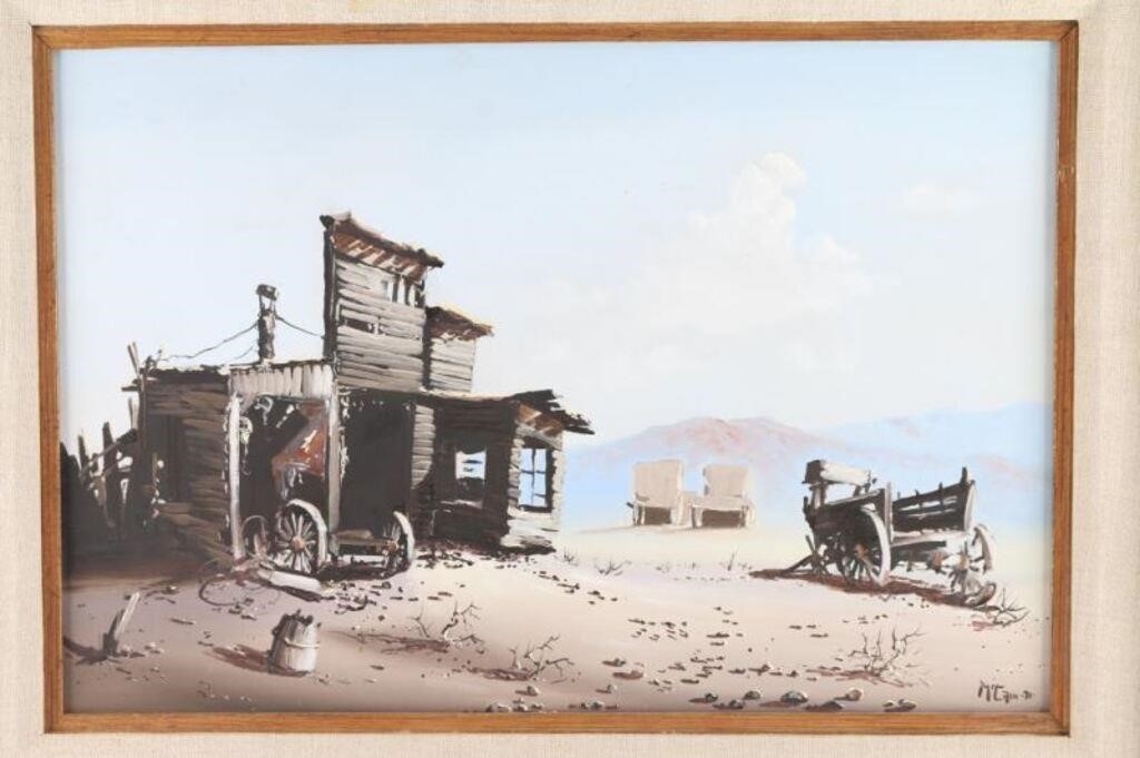 Buck McCain | Original Oil On Canvas (1971) | MutualArt