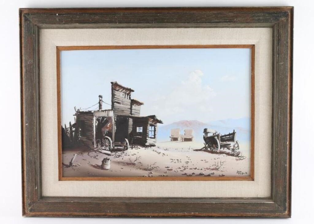 Buck McCain | Original Oil On Canvas (1971) | MutualArt