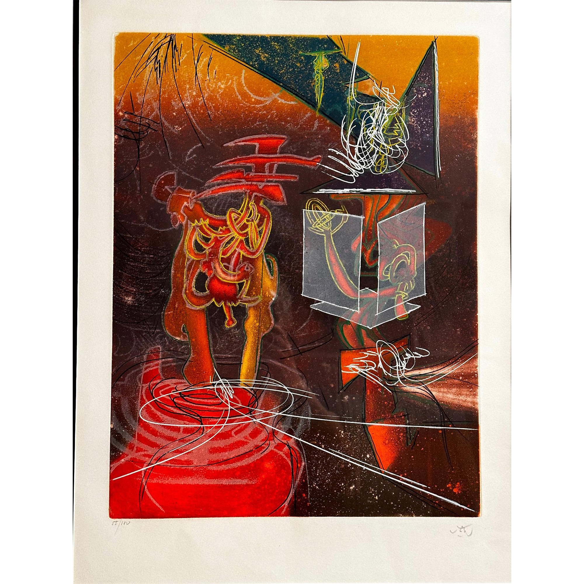 Roberto Matta | Roberto Matta (1911-2002), Original Etching & Aquatint ...