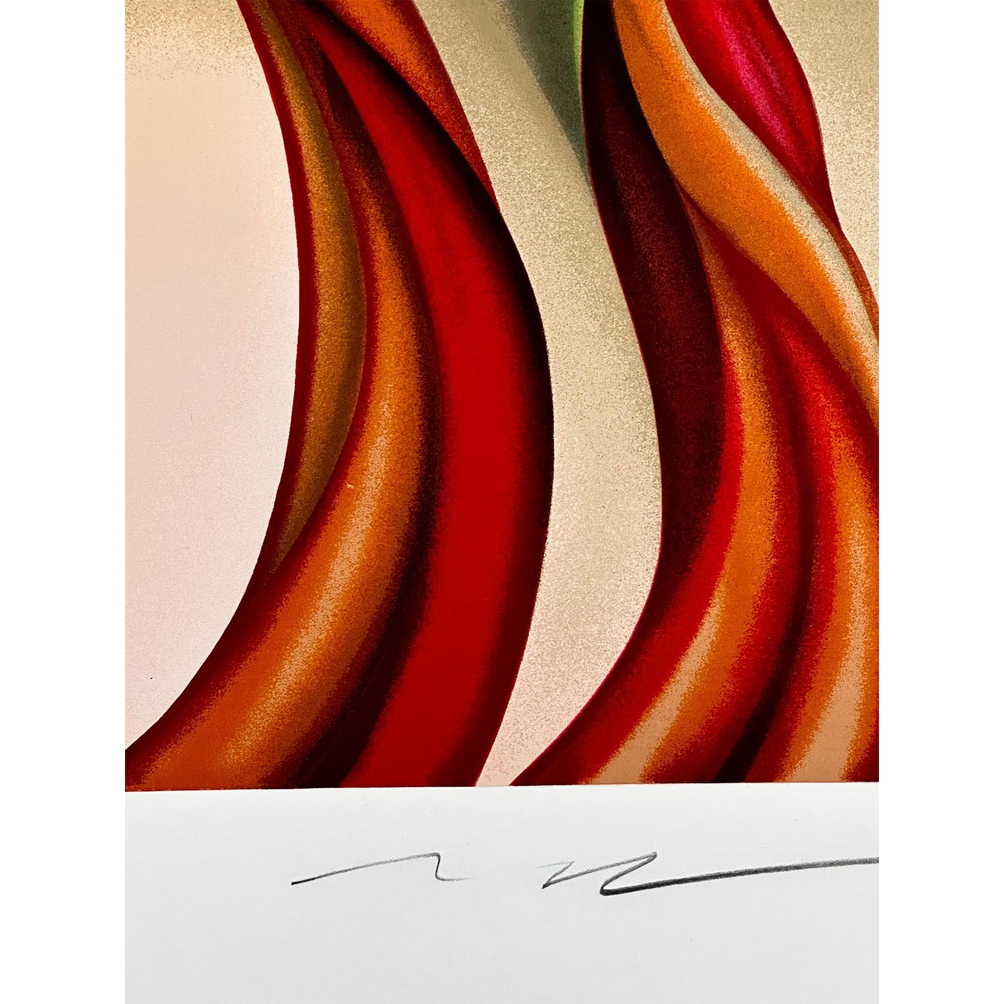 Moser | Moser Serigraph with Gold-Foil Stamping, Eve, Signed | MutualArt