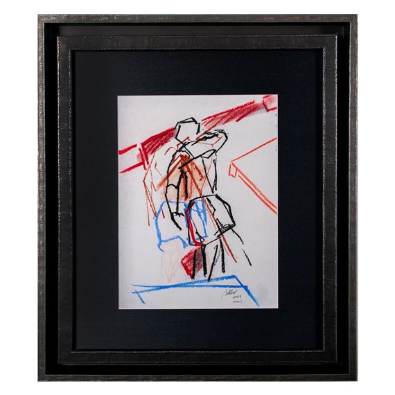 Daniel Bottero | Daniel Bottero, Original Mixed Media on Paper, Signed ...