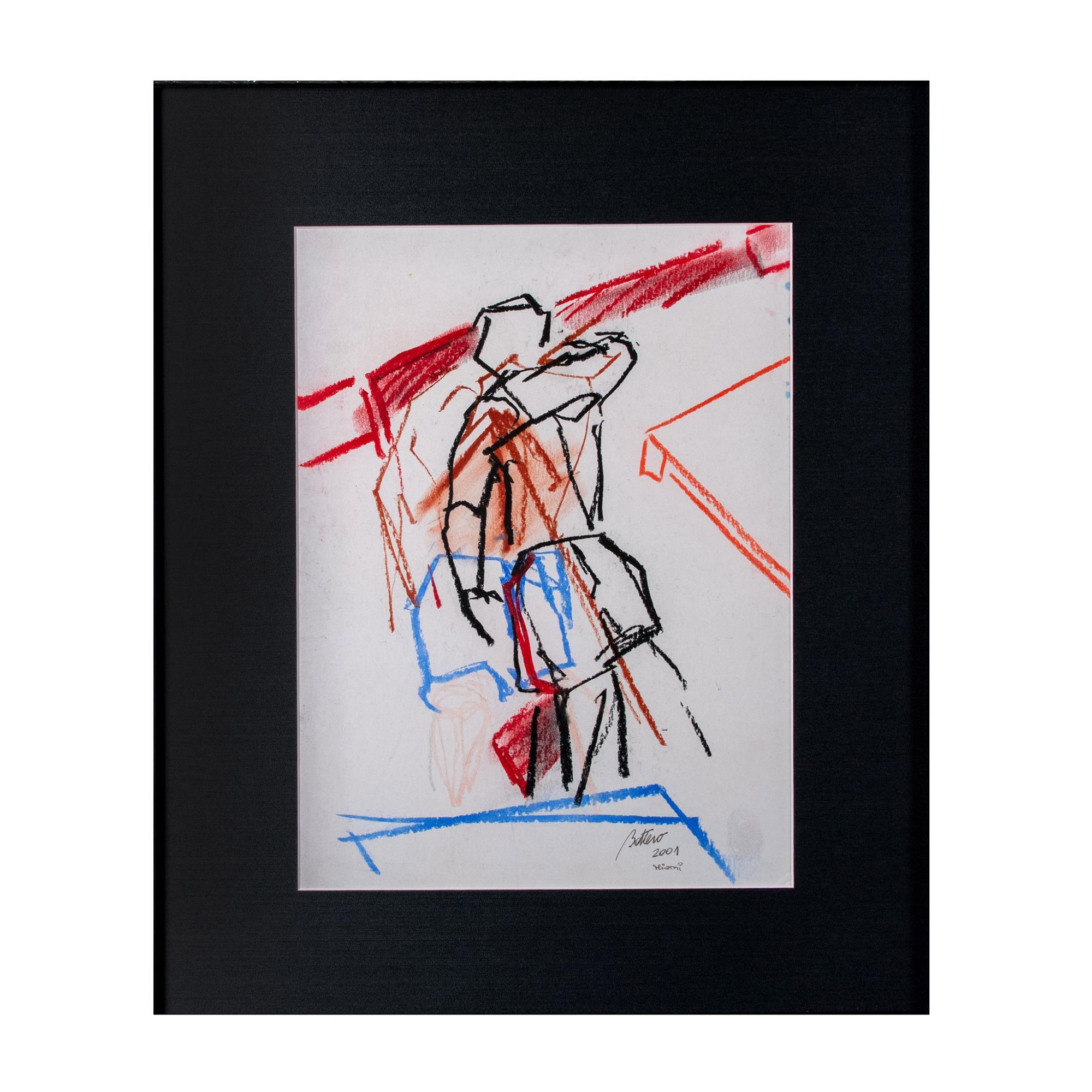 Daniel Bottero | Daniel Bottero, Original Mixed Media on Paper, Signed (1951) | MutualArt